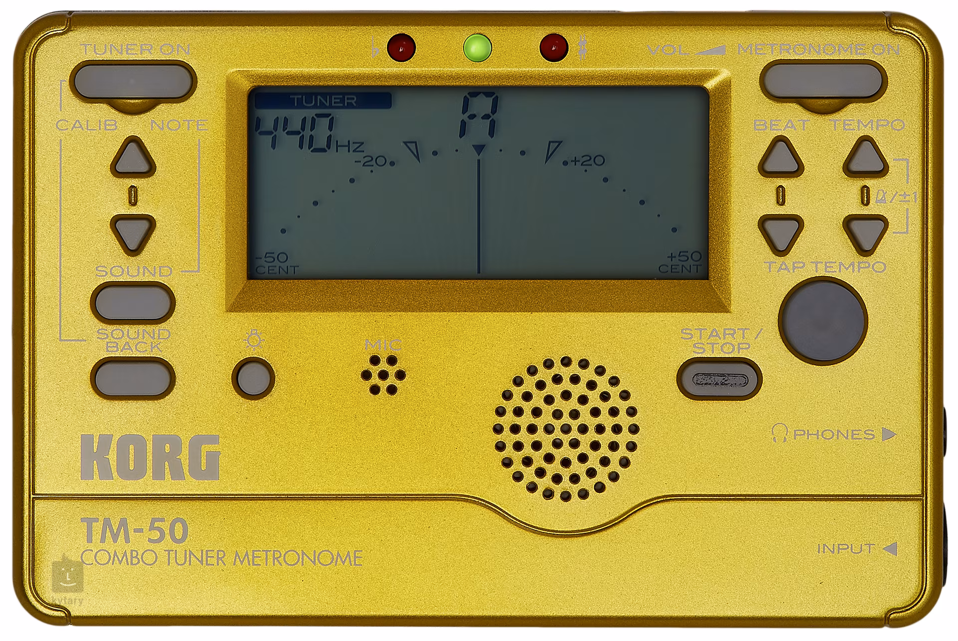 KORG TM-50 GD Stimmgerät mit Metronom