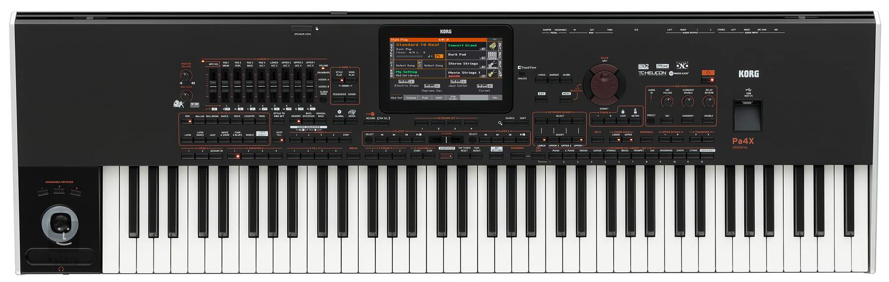 KORG PA4X-76 ORIENTAL Workstation | Kytary.at