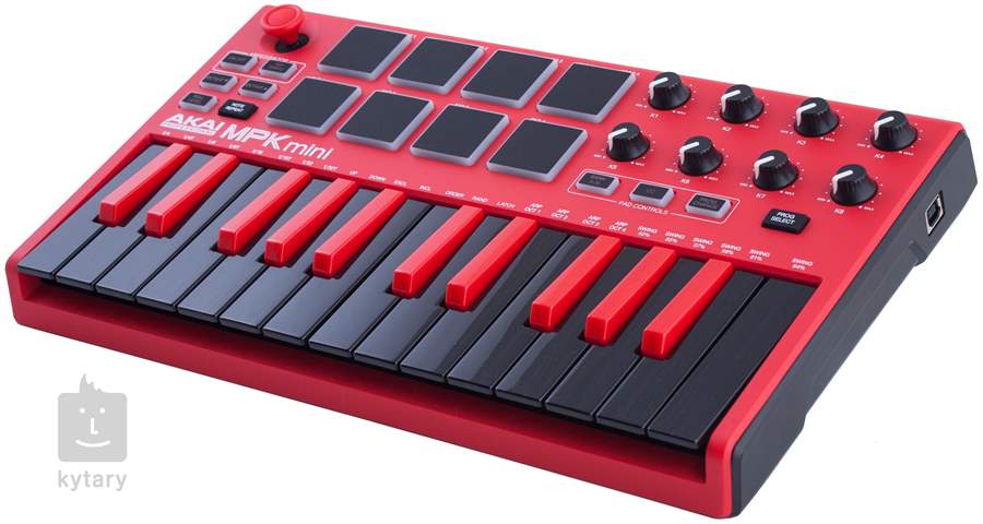 AKAI MPK mini MK2 Red Limited edition USB/MIDI Keyboard