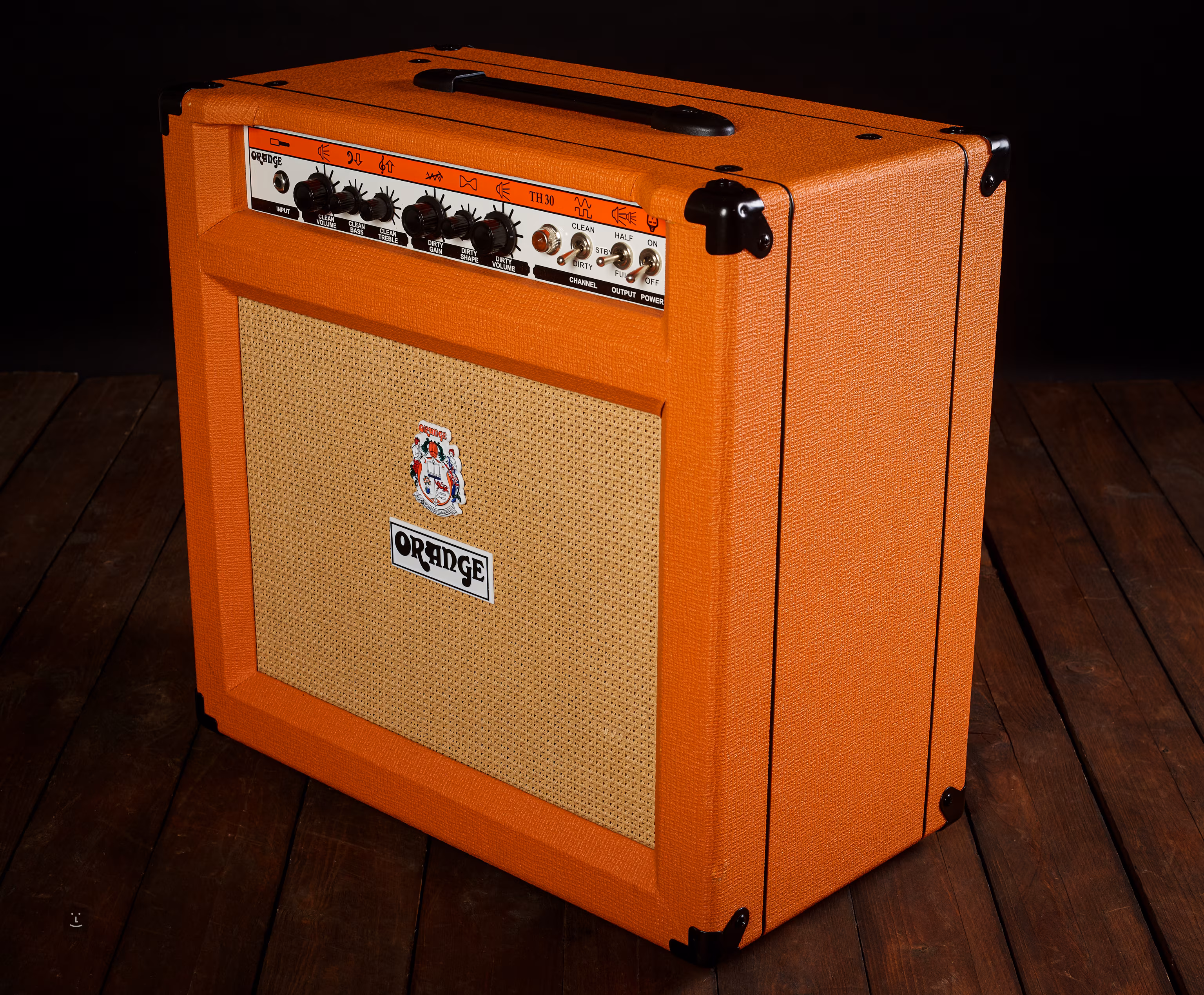 ORANGE TH30 + Flight Case Gitarren-Röhrencombo