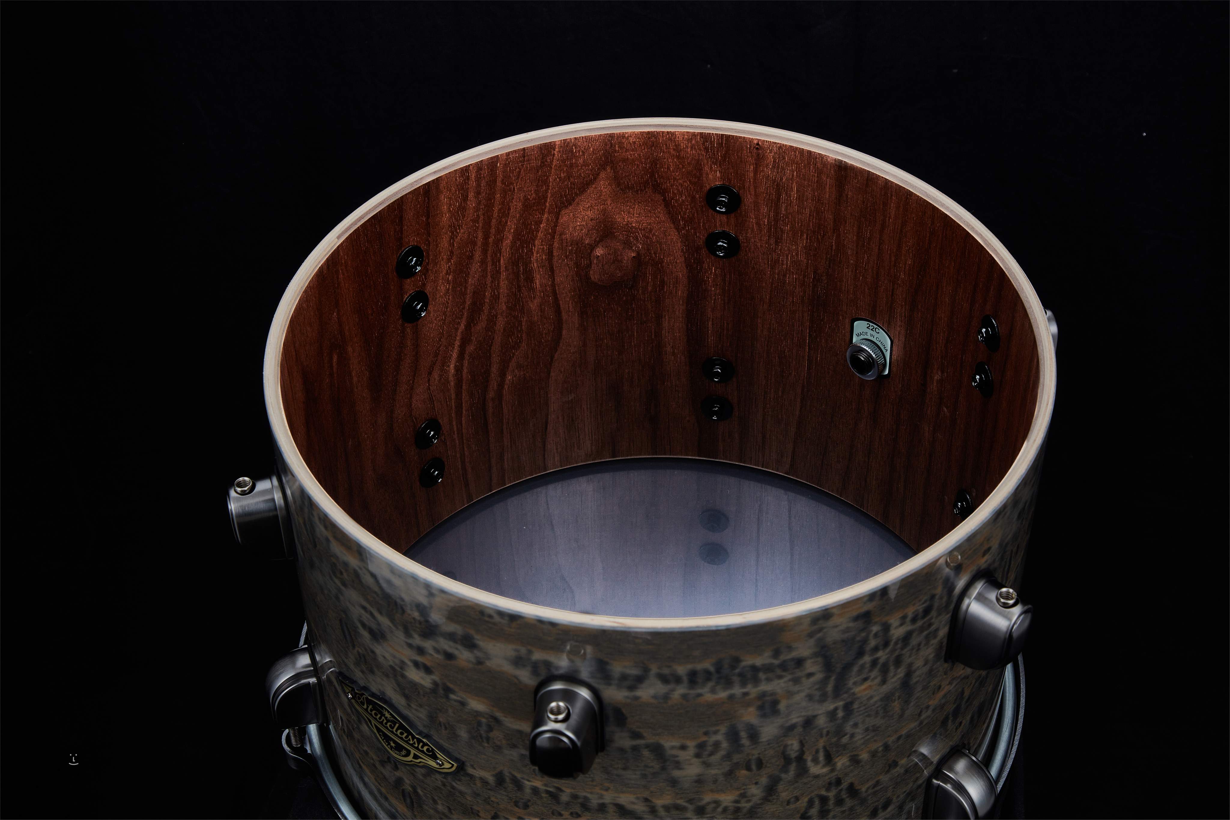 TAMA Starclassic Walnut/Birch Gloss Charcoal Tamo Ash Shell Set ...