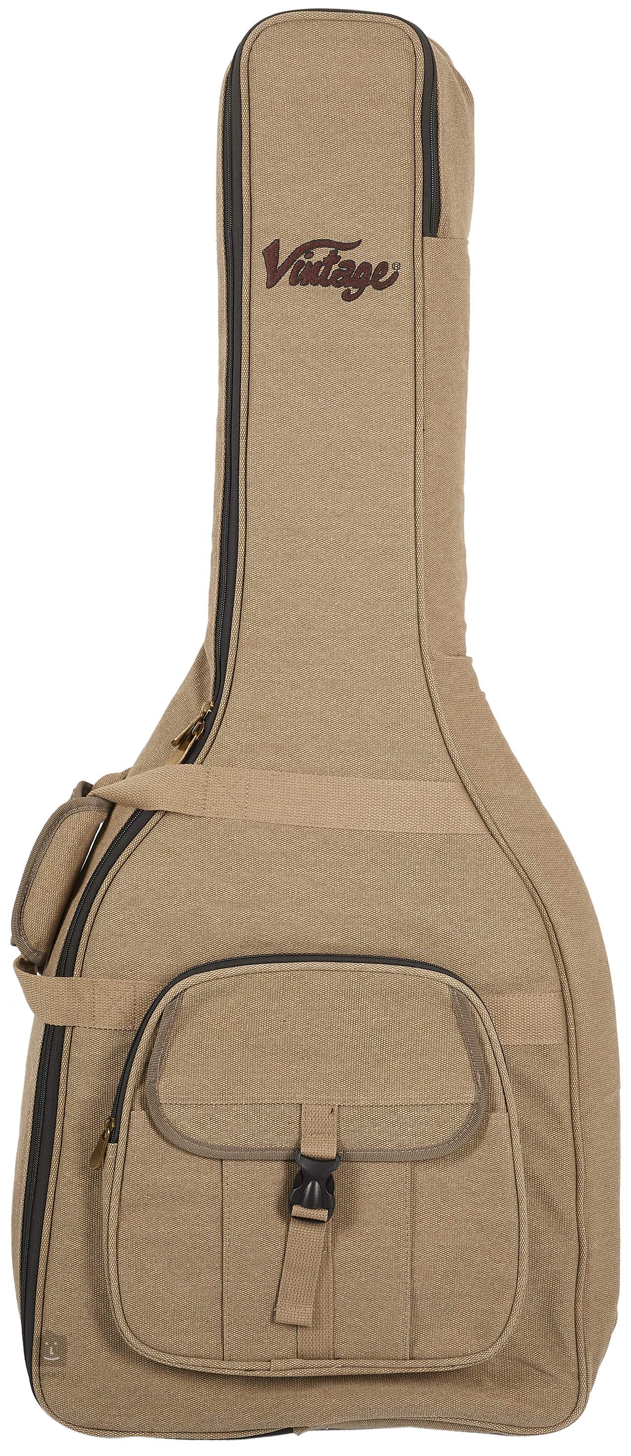 VINTAGE Acoustic Guitar Bag Case für akustische Gitarre