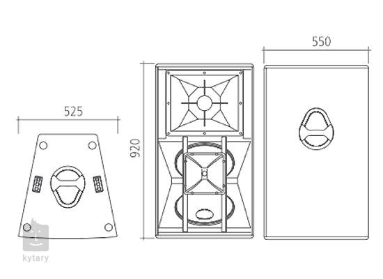 RCF 4PRO 6001-A Aktivní reprobox | Kytary.cz