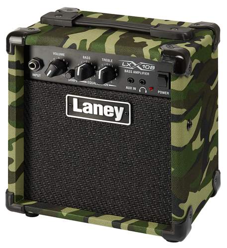 LANEY LX10B CAMO Baskytarové tranzistorové kombo