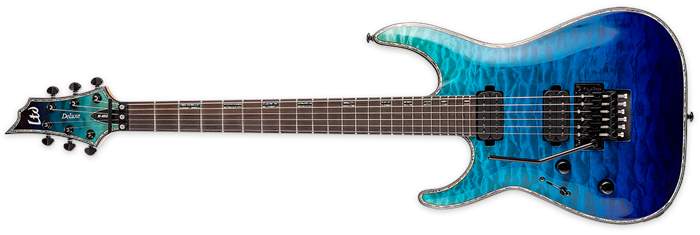 ESP LTD H1001 FR QM VSHFD LH Levoruká elektrická kytara
