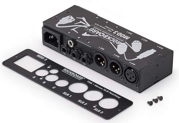 ROCKBOARD MOD 3 V2 - All-in-One TRS & XLR Patchbay for Vocalists ...