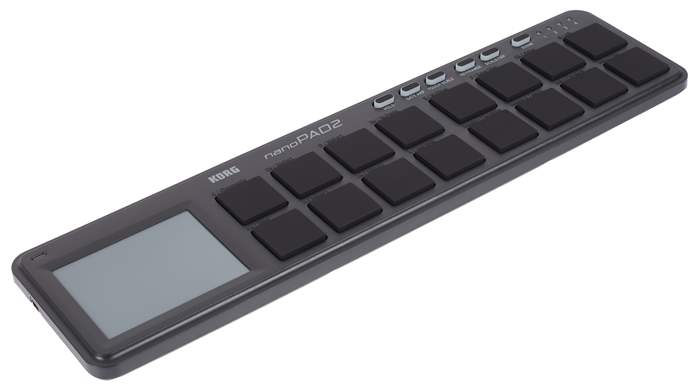 KORG nanoPAD2 BK USB/MIDI kontroler | Kytary.cz