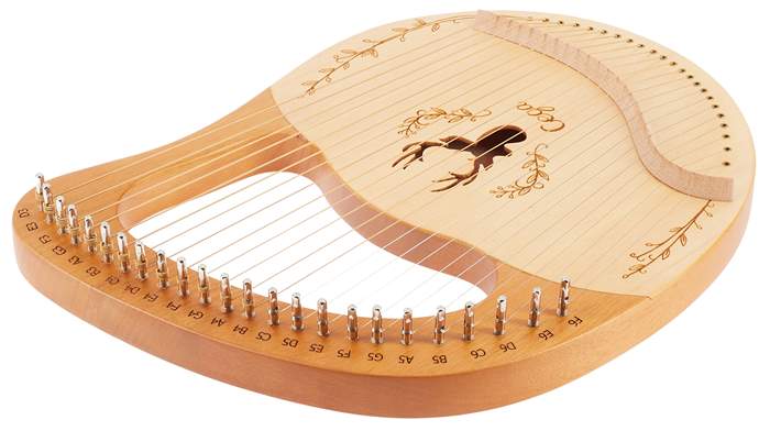CEGA Lyre Harp 24 String Natural Lyra | Kytary.cz