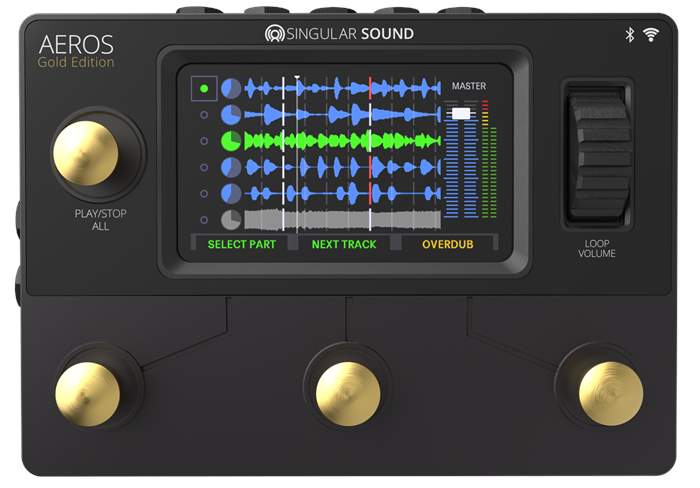 SINGULAR SOUND Aeros Loop Studio Gold Edition Looper | Kytary.cz