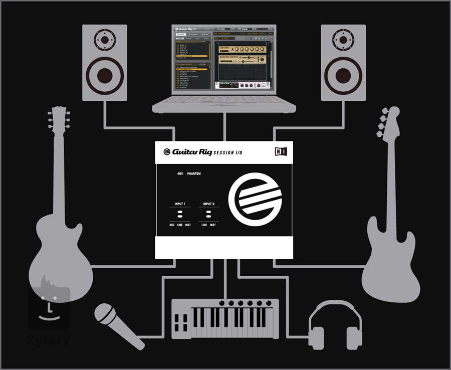 NATIVE INSTRUMENTS Guitar Rig Session | Kytary.cz