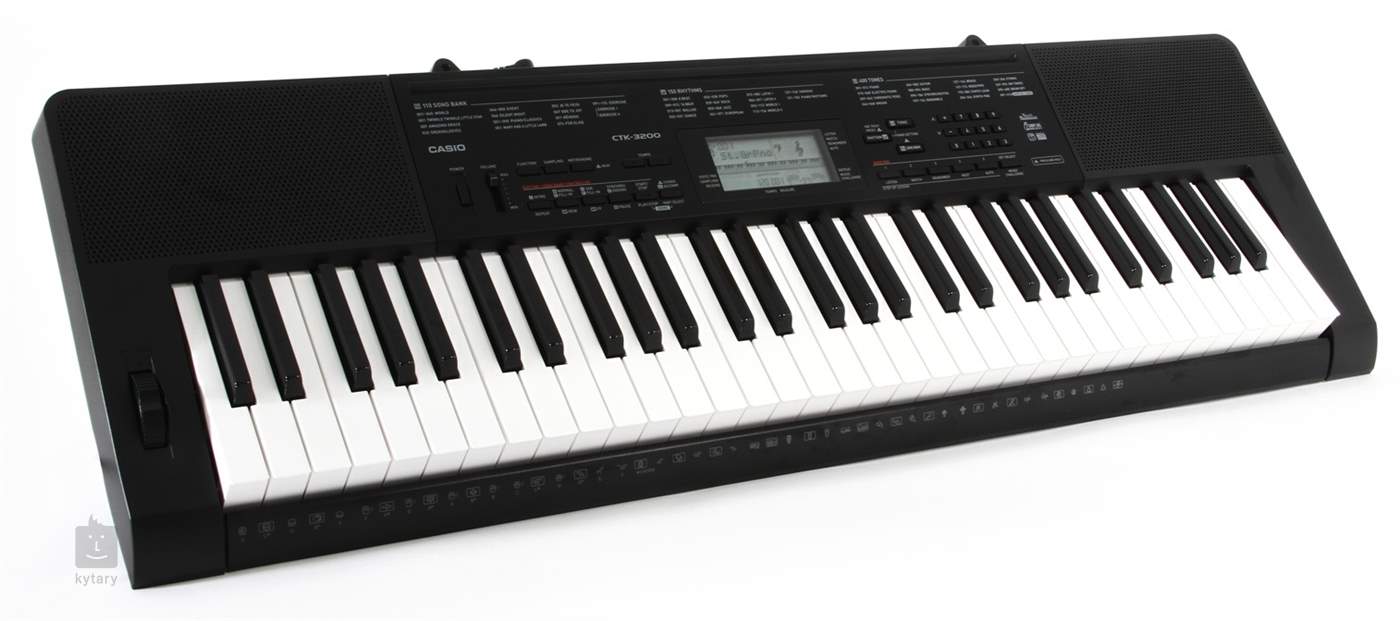 CASIO CTK-3200 Klávesy s dynamikou úhozu | Kytary.cz