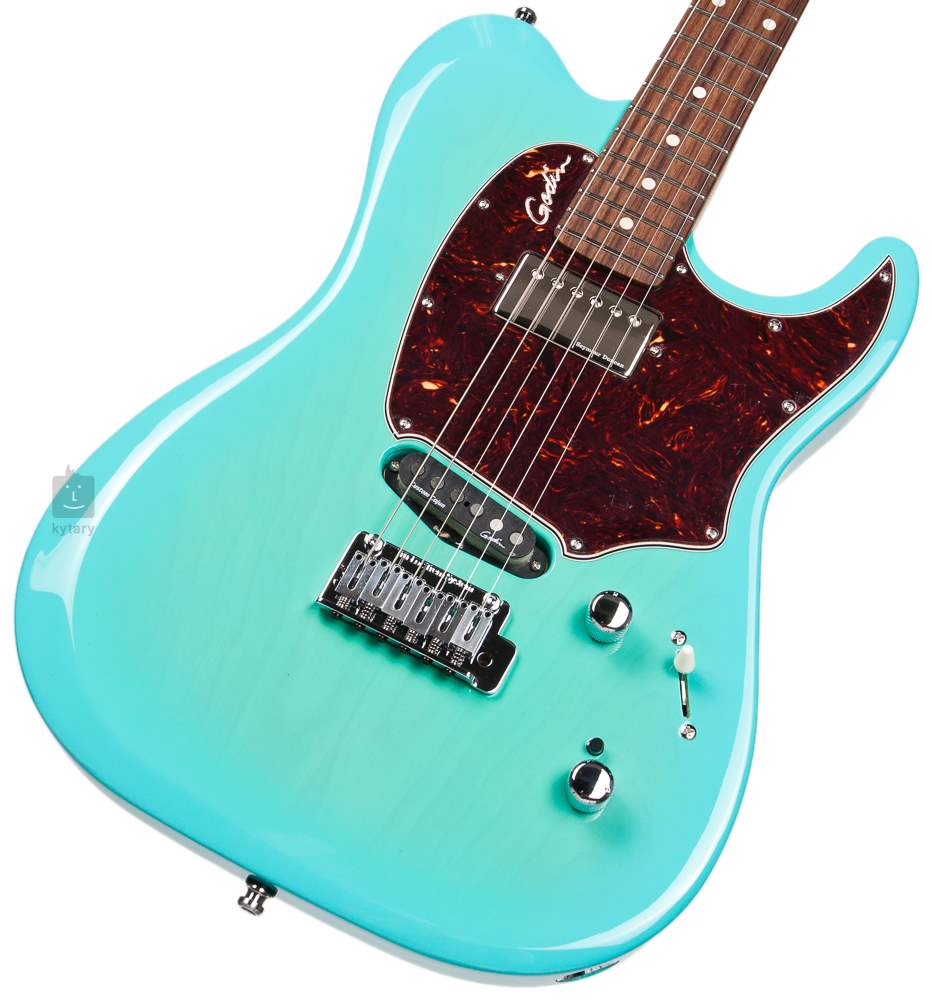 GODIN Session Custom 59 Limited Coral Blue HG RN Elektrická kytara