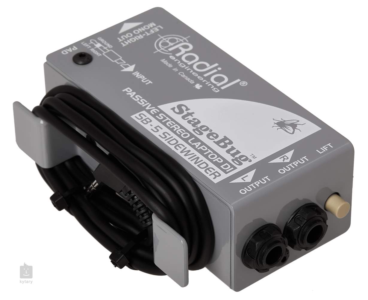 RADIAL ENGINEERING StageBug SB-5 DI Box | Kytary.cz