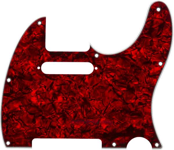 FENDER Telecaster Pickguard Red Moto Pickguard | Kytary.cz