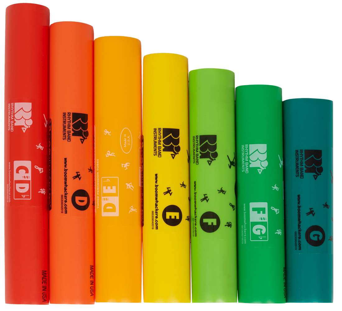 BOOMWHACKERS Full Spectrum Set Sada Boomwhackers