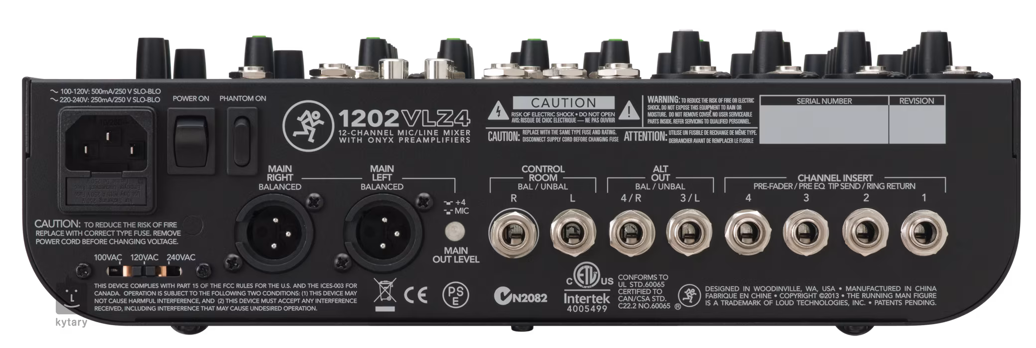 MACKIE 1202 VLZ4 Analogový mixážní pult | Kytary.cz