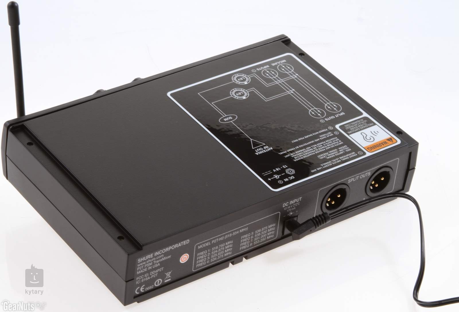 SHURE PSM 200 Bezdrátový odposlechový systém | Kytary.cz