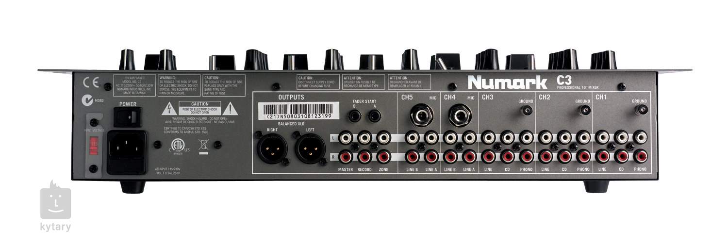 NUMARK C3 USB DJ mixpult