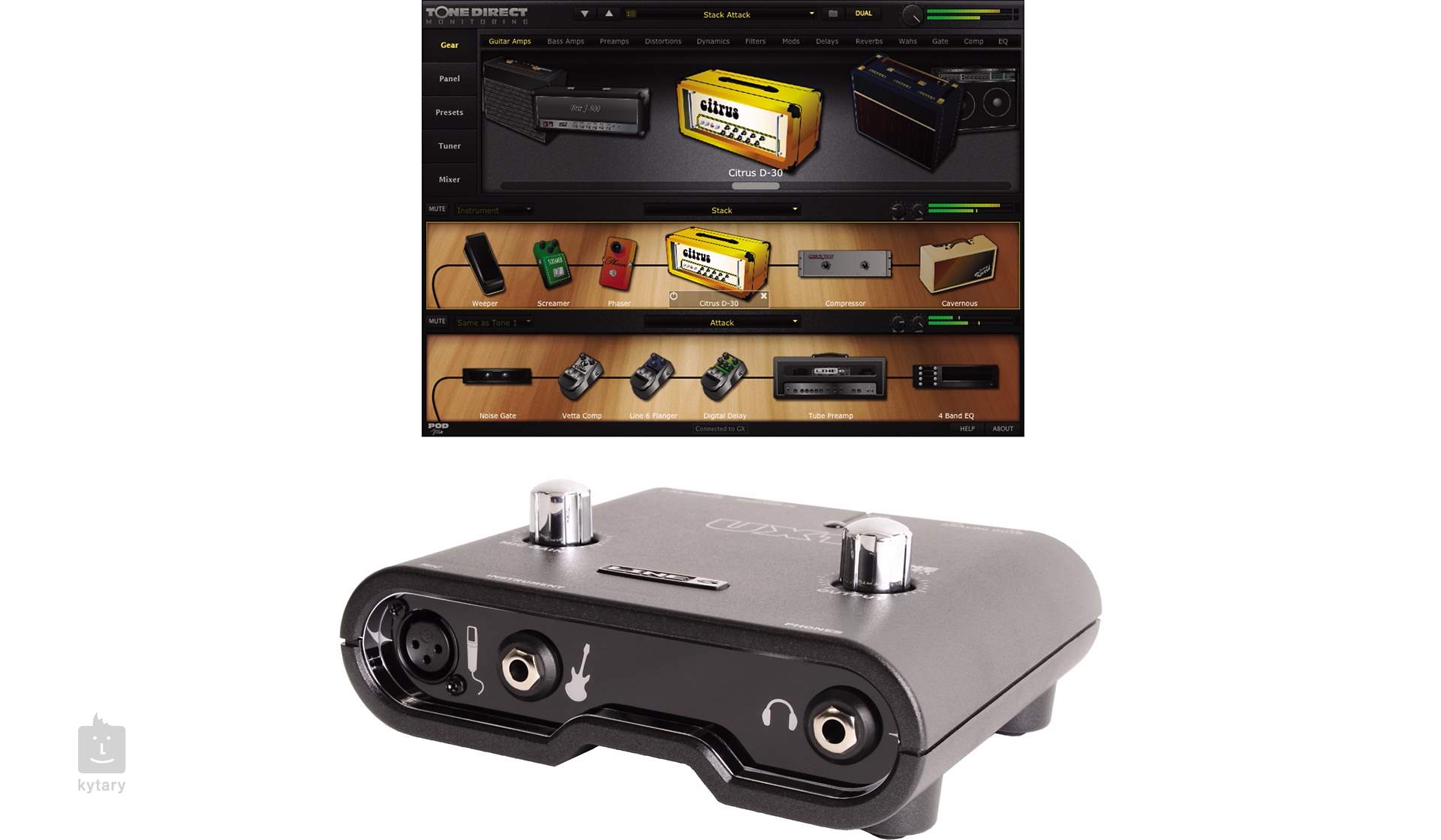 LINE 6 POD STUDIO UX1 USB zvuková karta | Kytary.cz