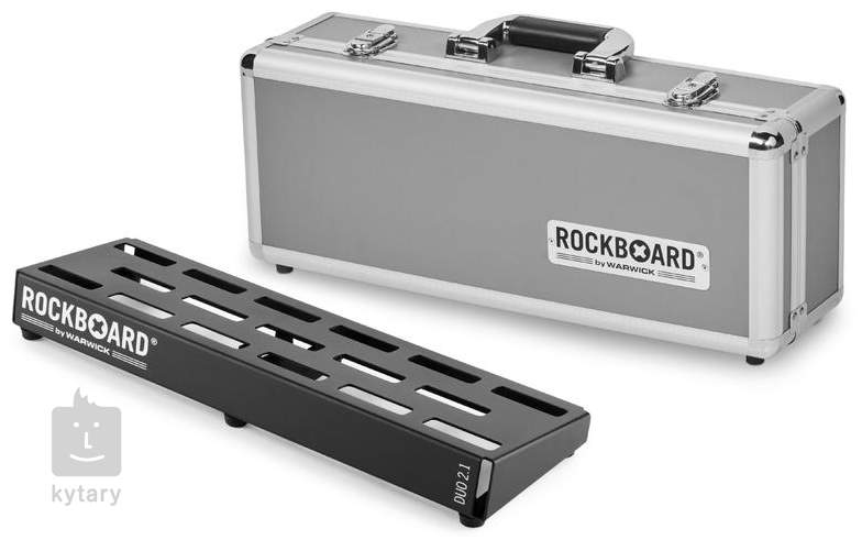 ROCKBOARD DUO 2,1 with Flight Case Pedalboard | Kytary.cz
