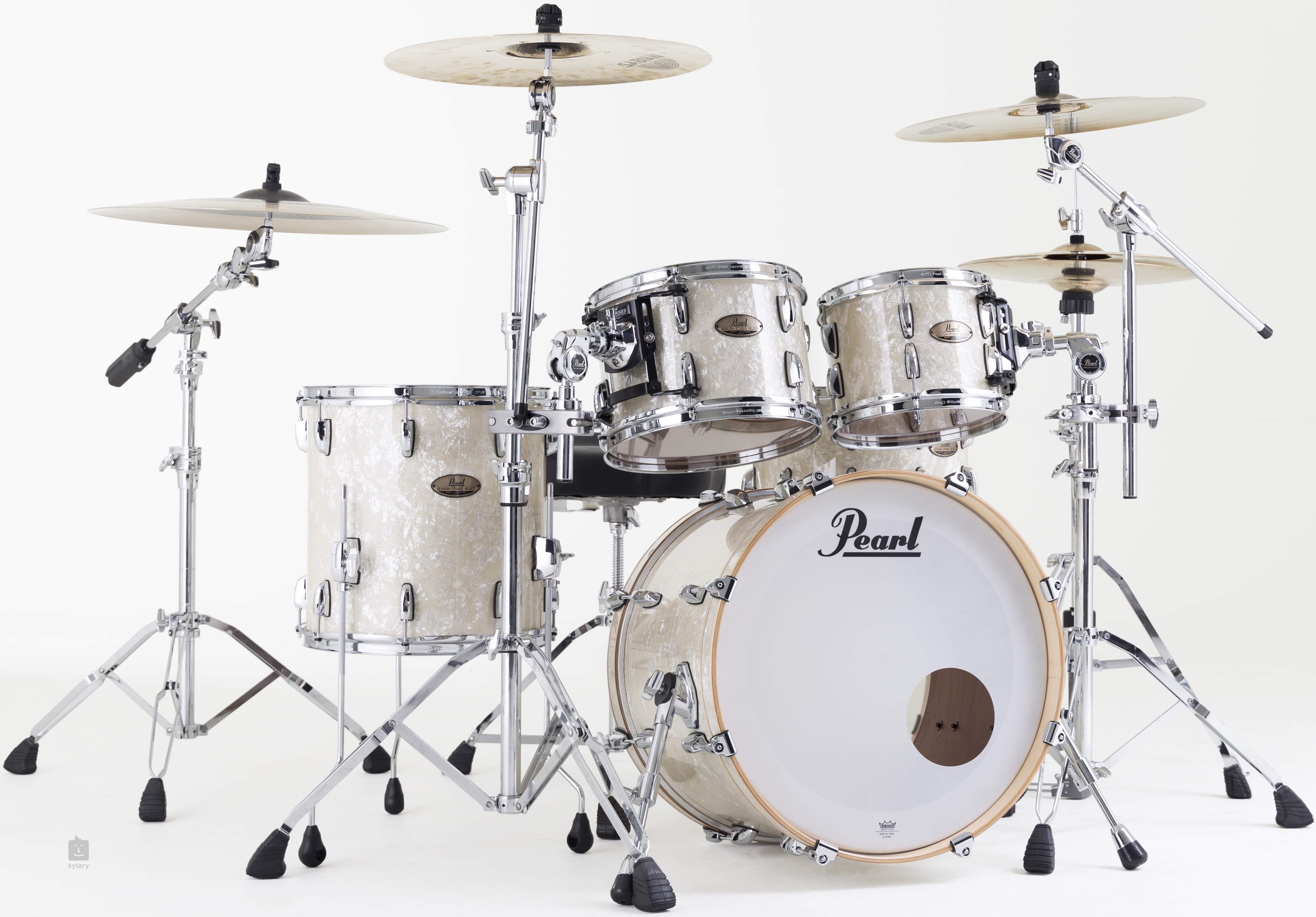 PEARL Session Studio Select Nicotine White Marine Pearl Bicí souprava ...