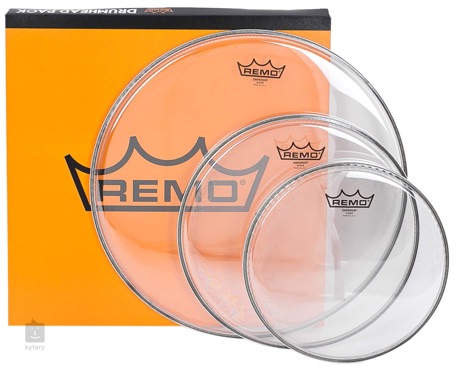 REMO Emperor Clear Stage Set Sada blan na tomy | Kytary.cz