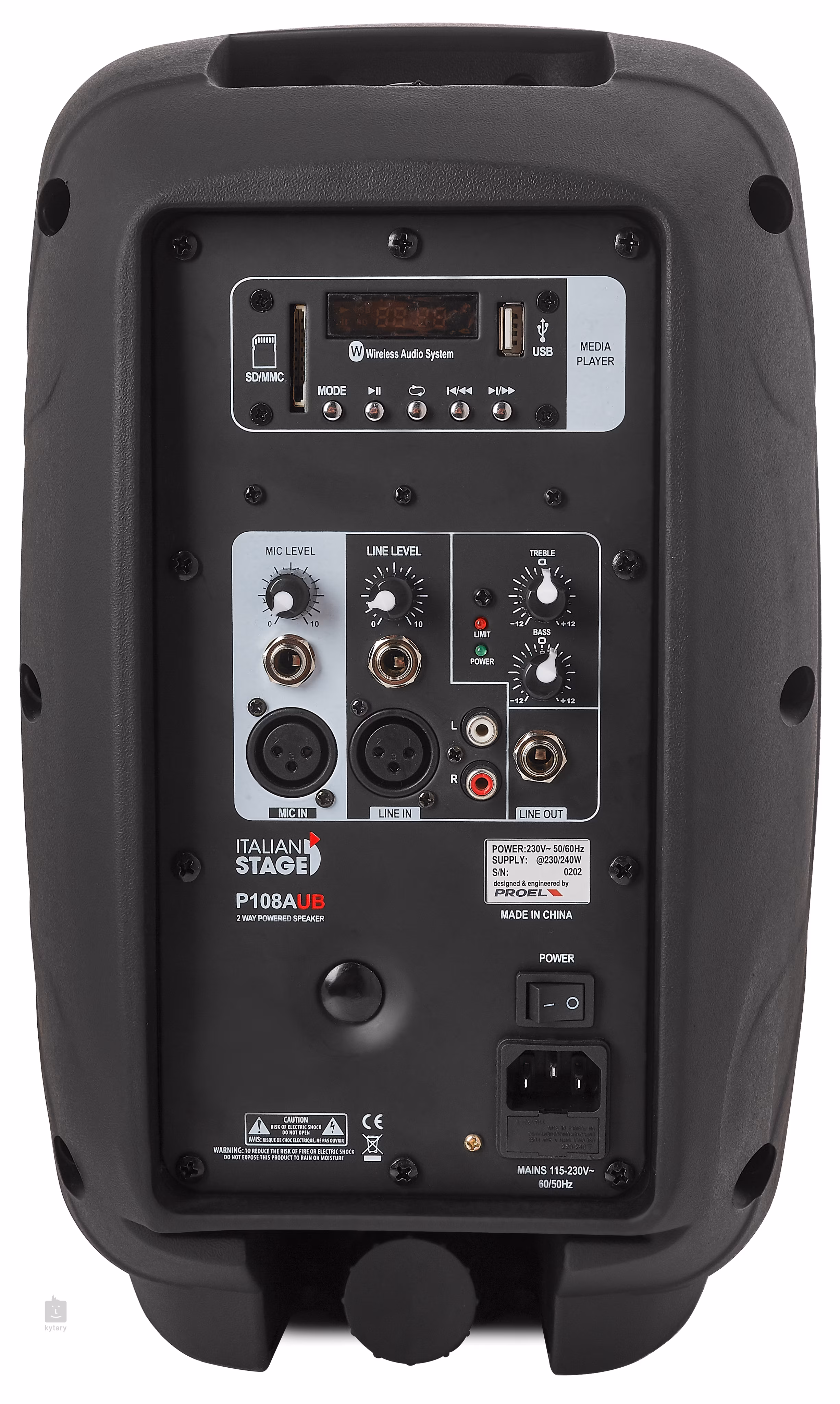 ITALIAN STAGE P108AUB Aktivní reprobox | Kytary.cz