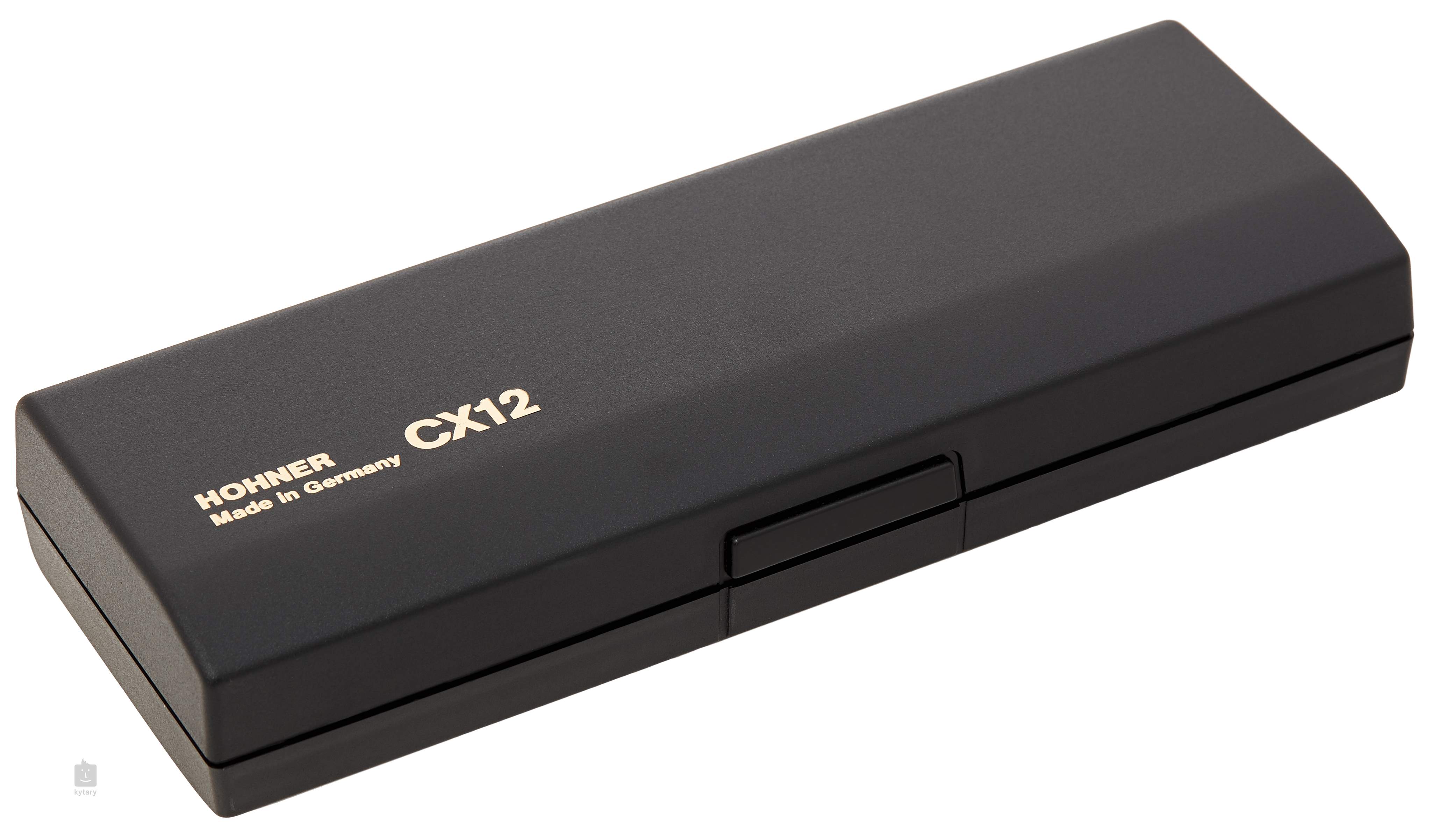 HOHNER CX 12 Black G Foukací harmonika | Kytary.cz
