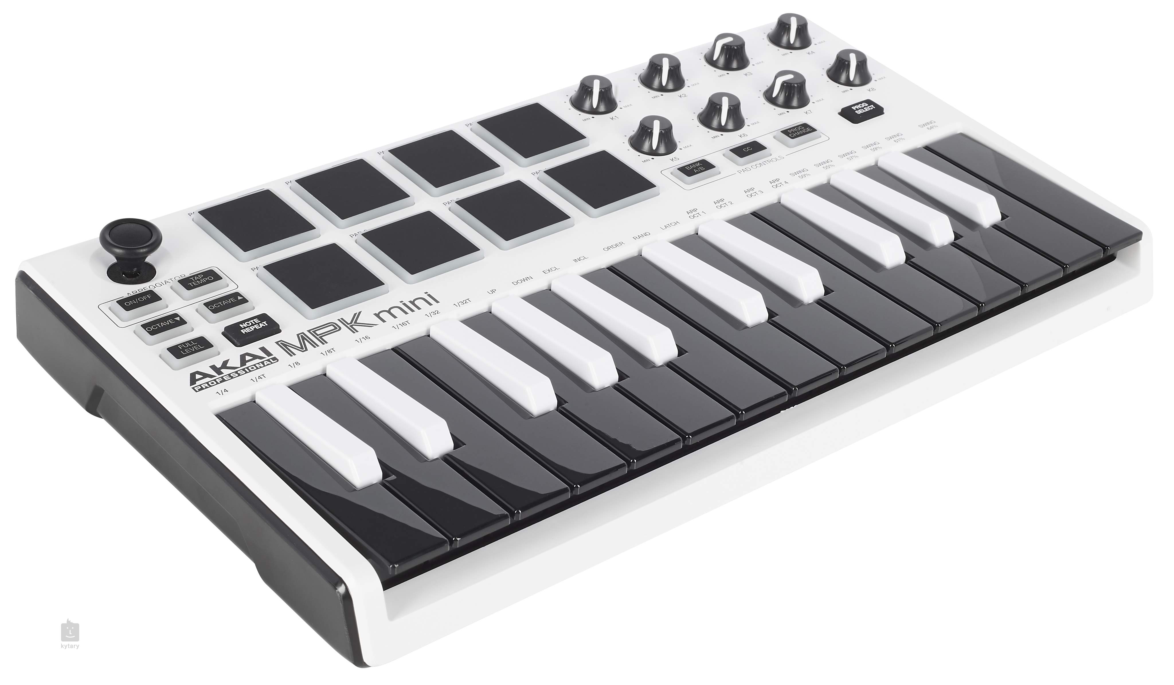AKAI MPK Mini mkII White ltd. edition USB/MIDI keyboard | Kytary.cz