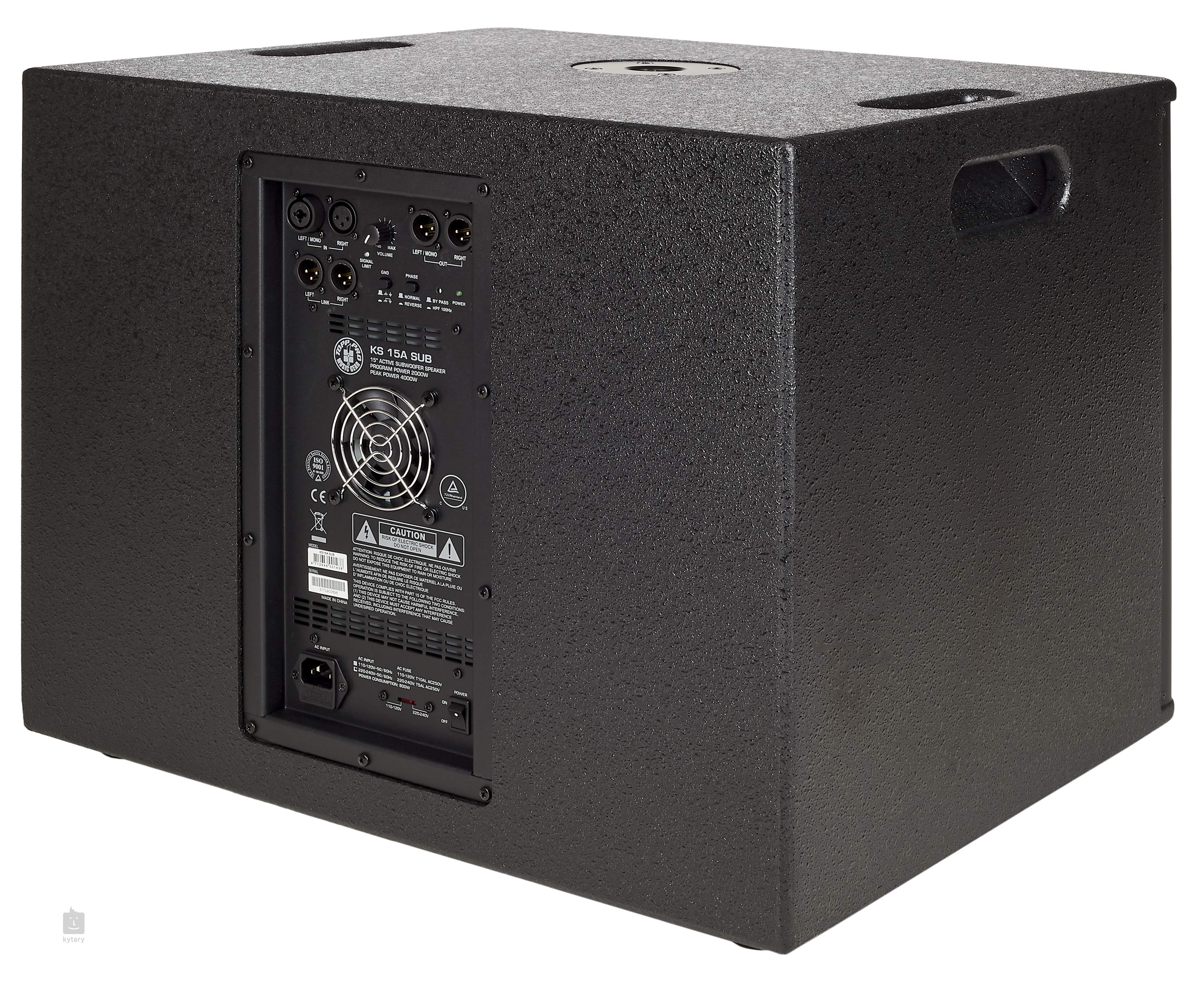 TOPP PRO KS15ASUB Aktivní subwoofer