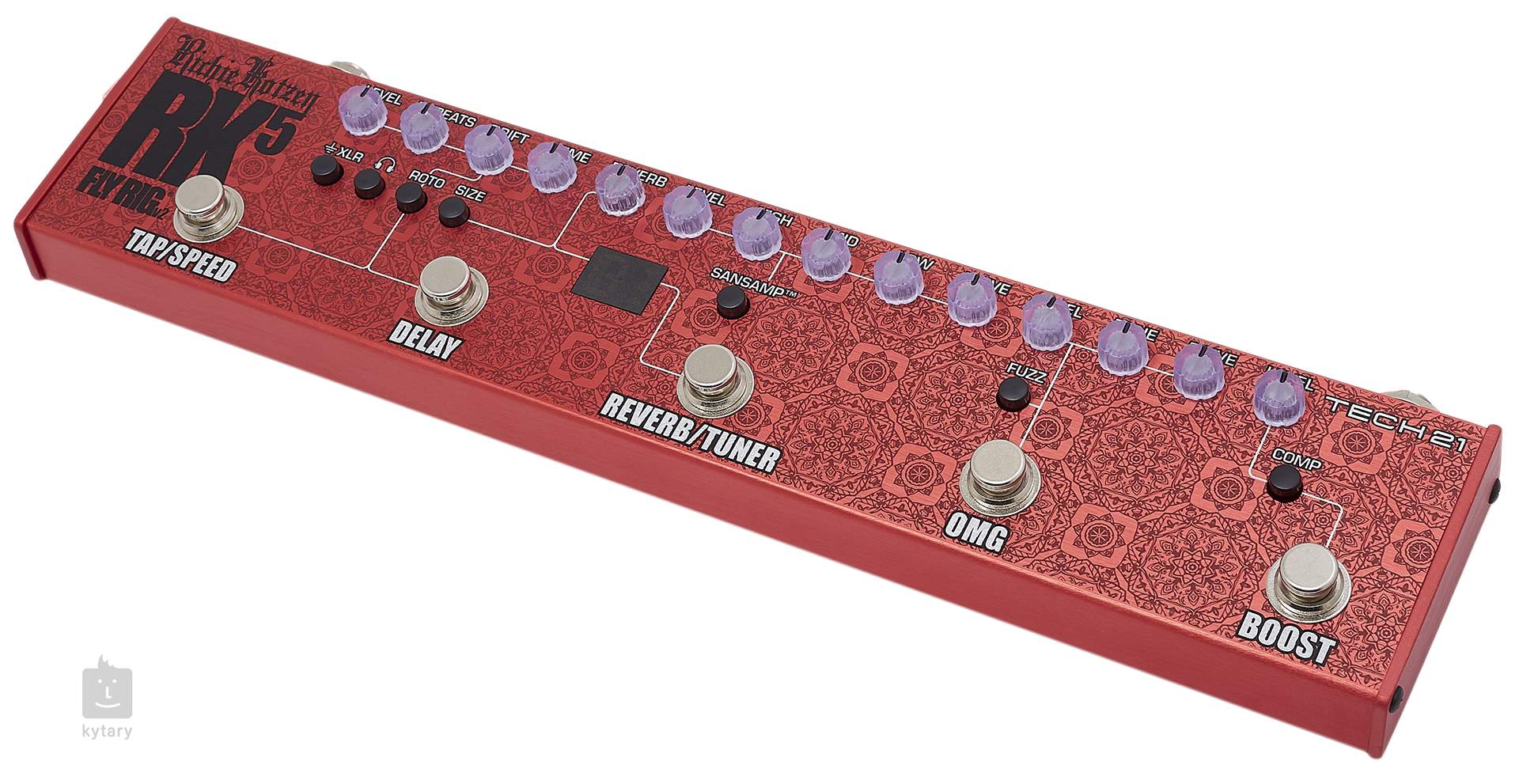 TECH 21 Richie Kotzen RK5 Signature Fly Rig (v2) Kytarový multiefekt ...
