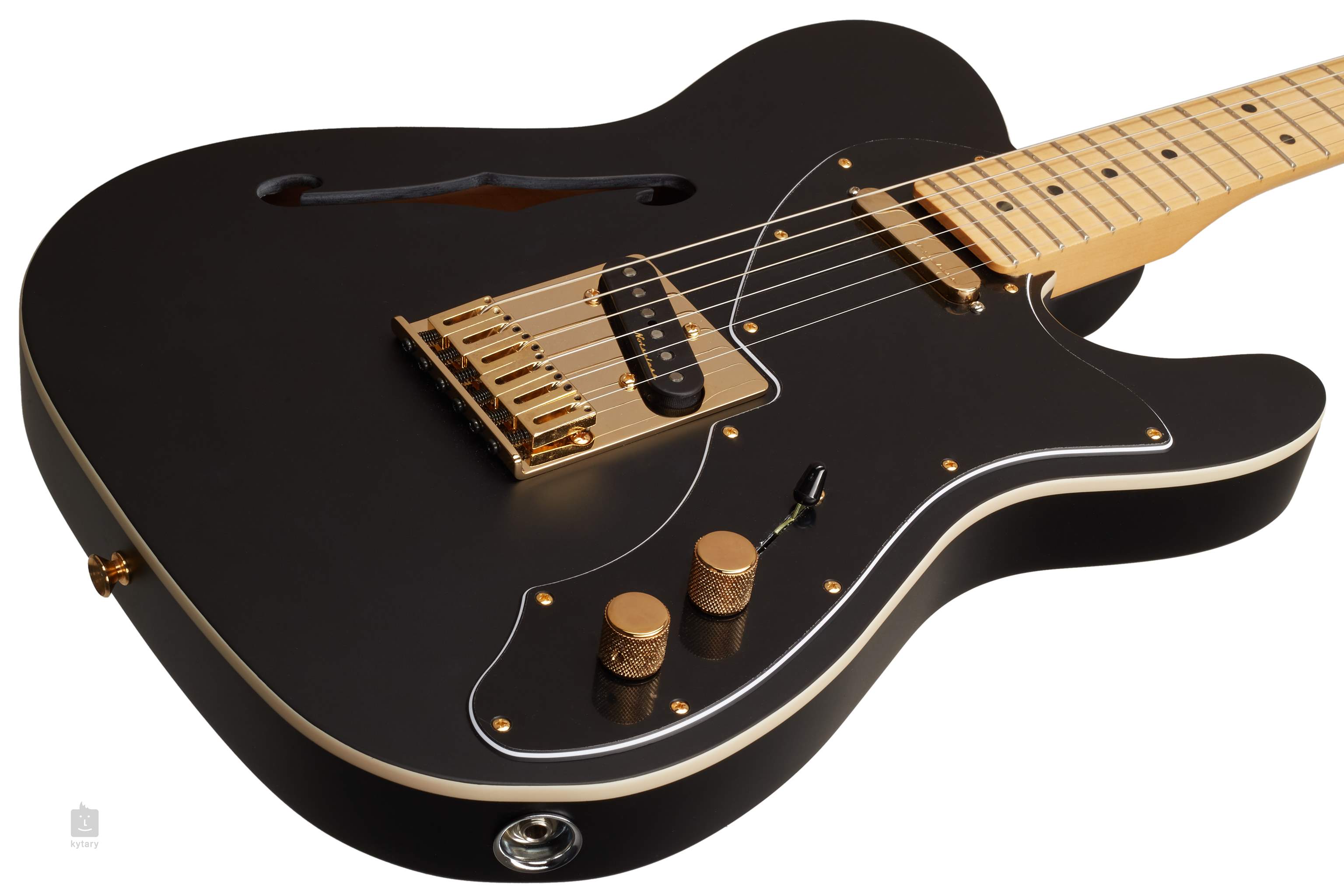 FENDER LTD Deluxe Telecaster Thinline MN SBK Elektrická kytara | Kytary.cz