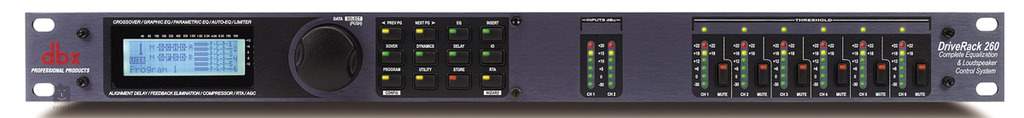 DBX DRIVERACK 260 Loudspeaker Management System | Kytary.cz