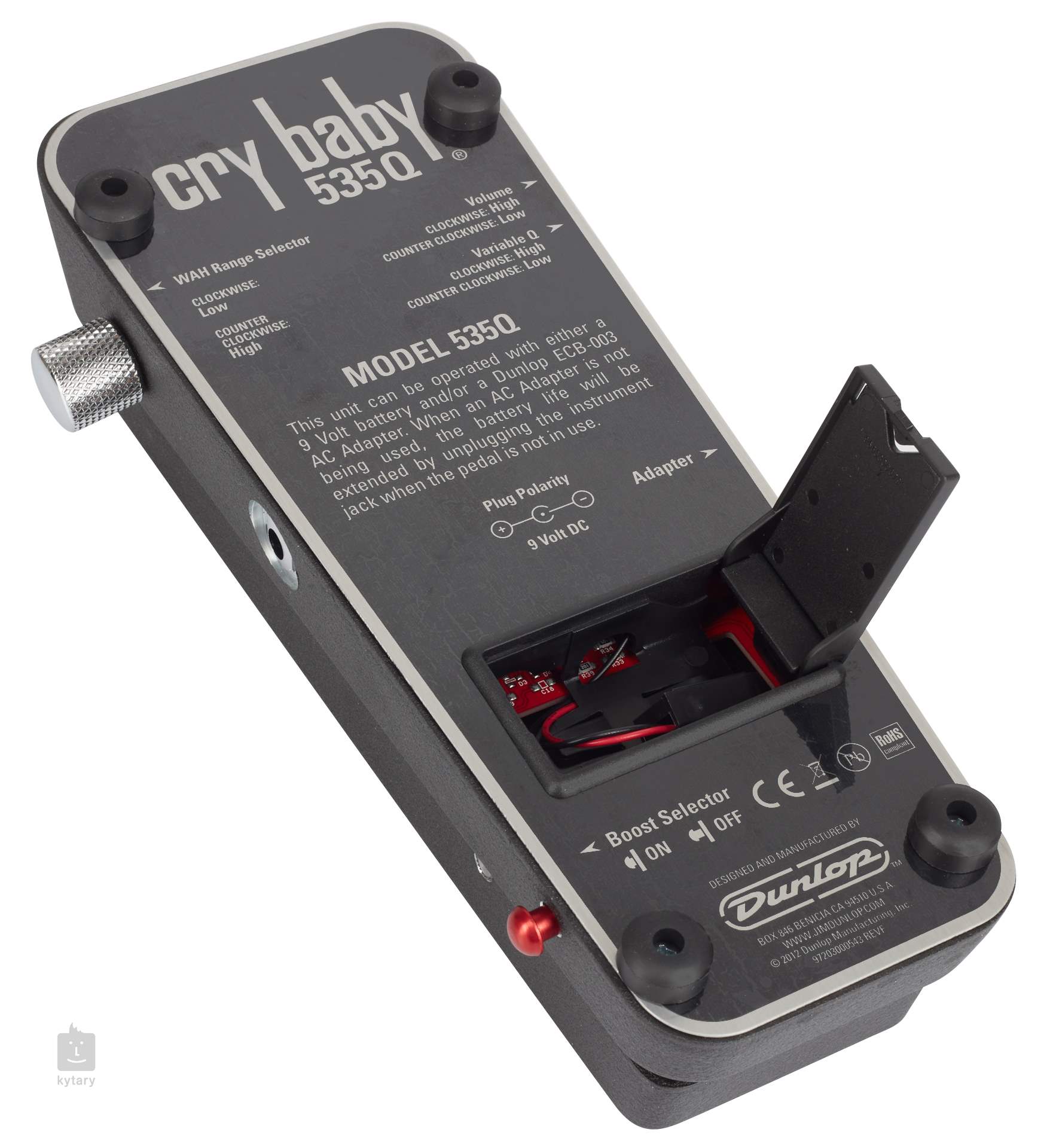 DUNLOP Cry Baby 535Q Multi Wah Wah Wah pedál | Kytary.cz