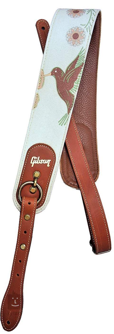 GIBSON The Hummingbird Premium Guitar Strap Kytarový popruh | Kytary.cz