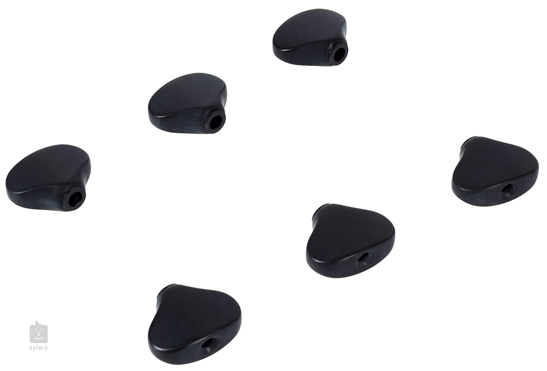GOTOH Tuner Buttons 6-String, Black Kytarový hardware | Kytary.cz