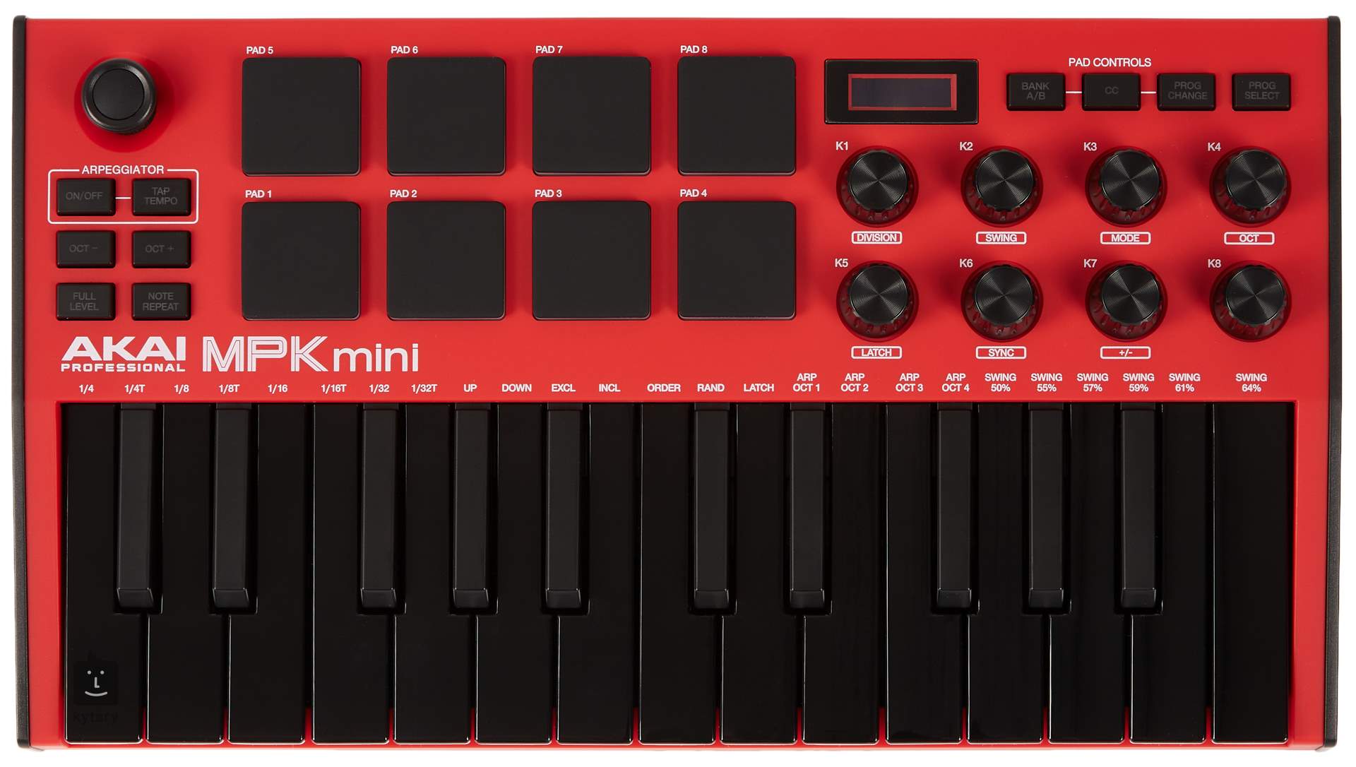 AKAI MPK mini MK3 Red USB/MIDI keyboard