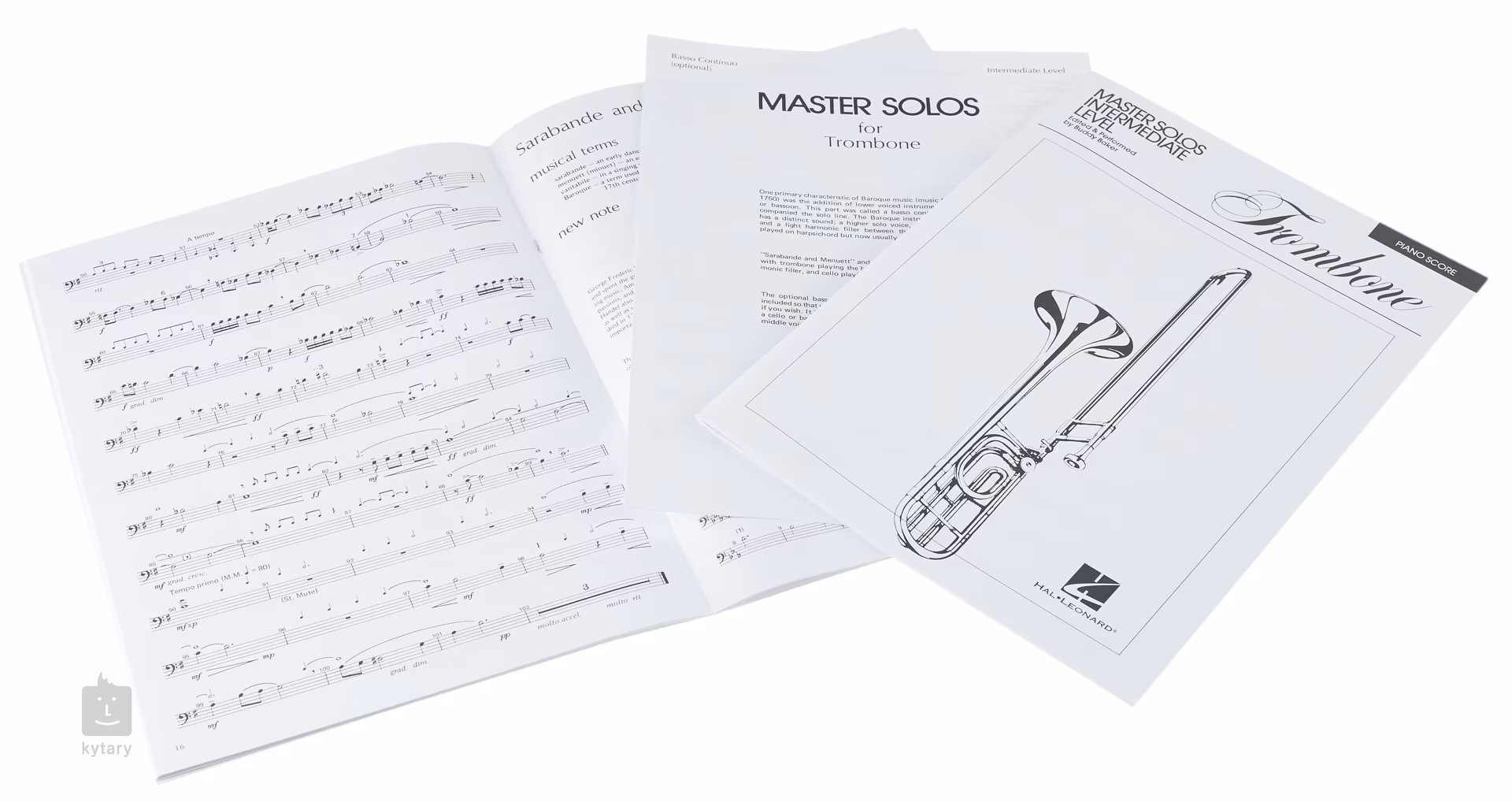 MS Master Solos Intermediate Level - Trombone Noty na trombon