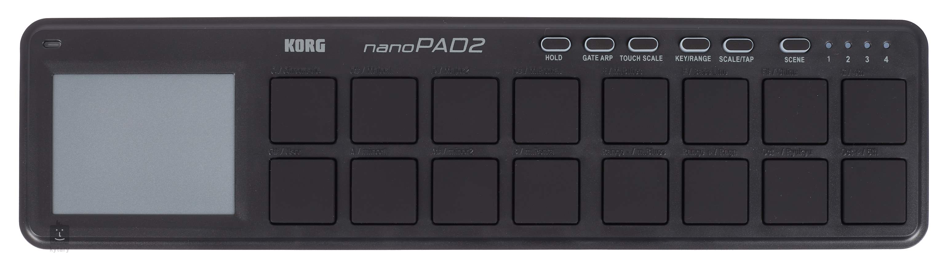 KORG nanoPAD2 BK USB/MIDI kontroler | Kytary.cz
