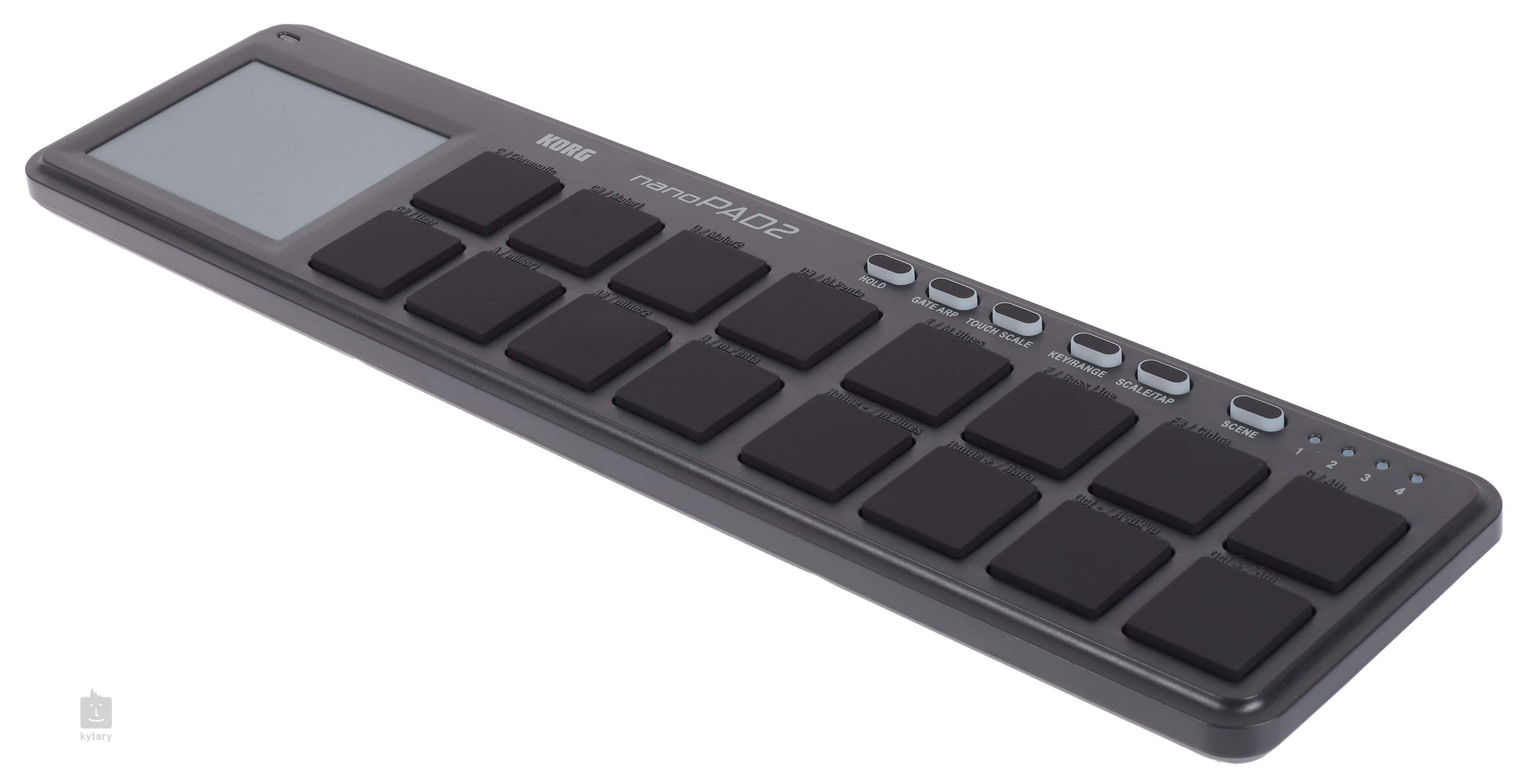 KORG nanoPAD2 BK USB/MIDI kontroler | Kytary.cz