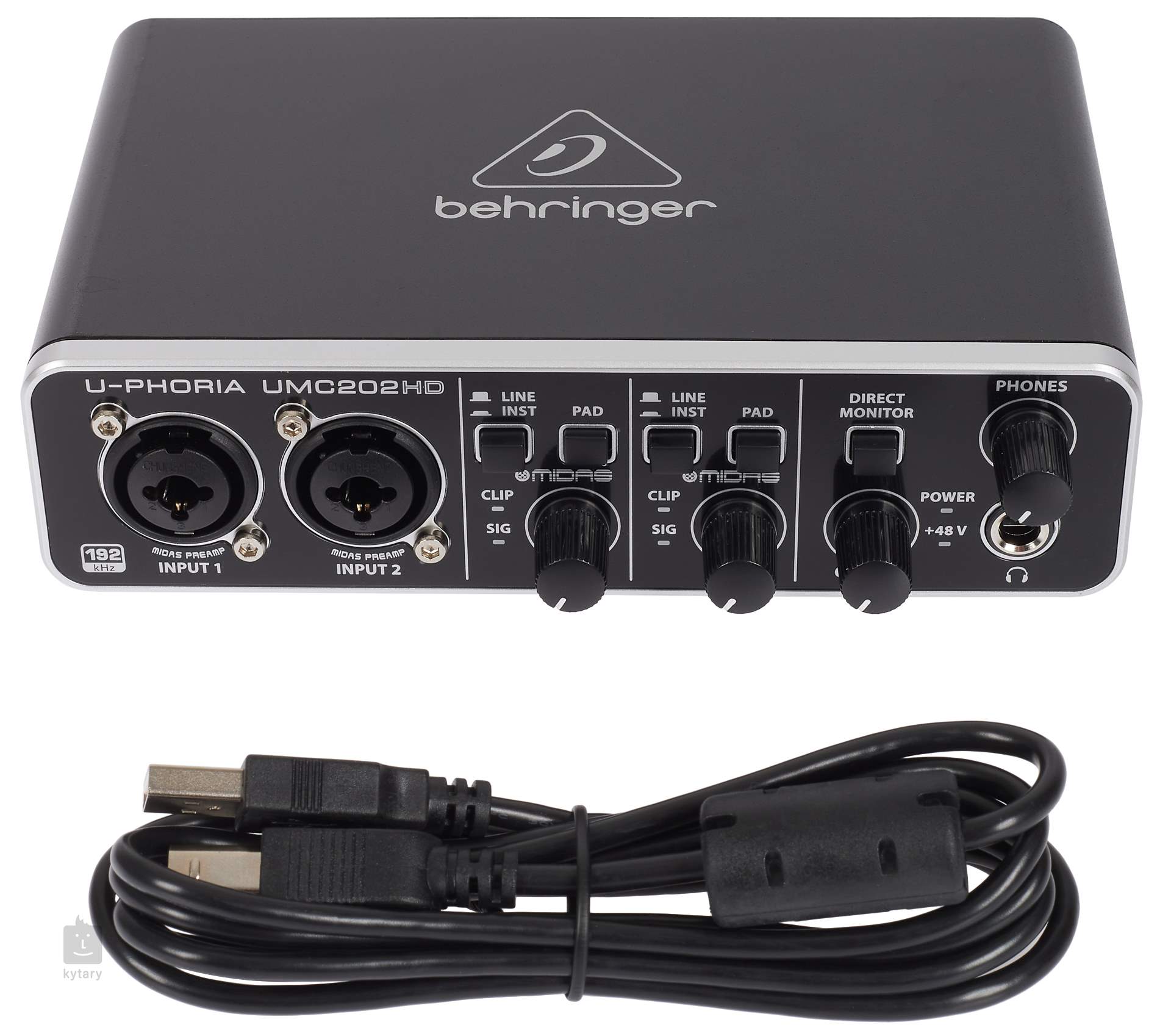 BEHRINGER UMC202HD USB zvuková karta | Kytary.cz