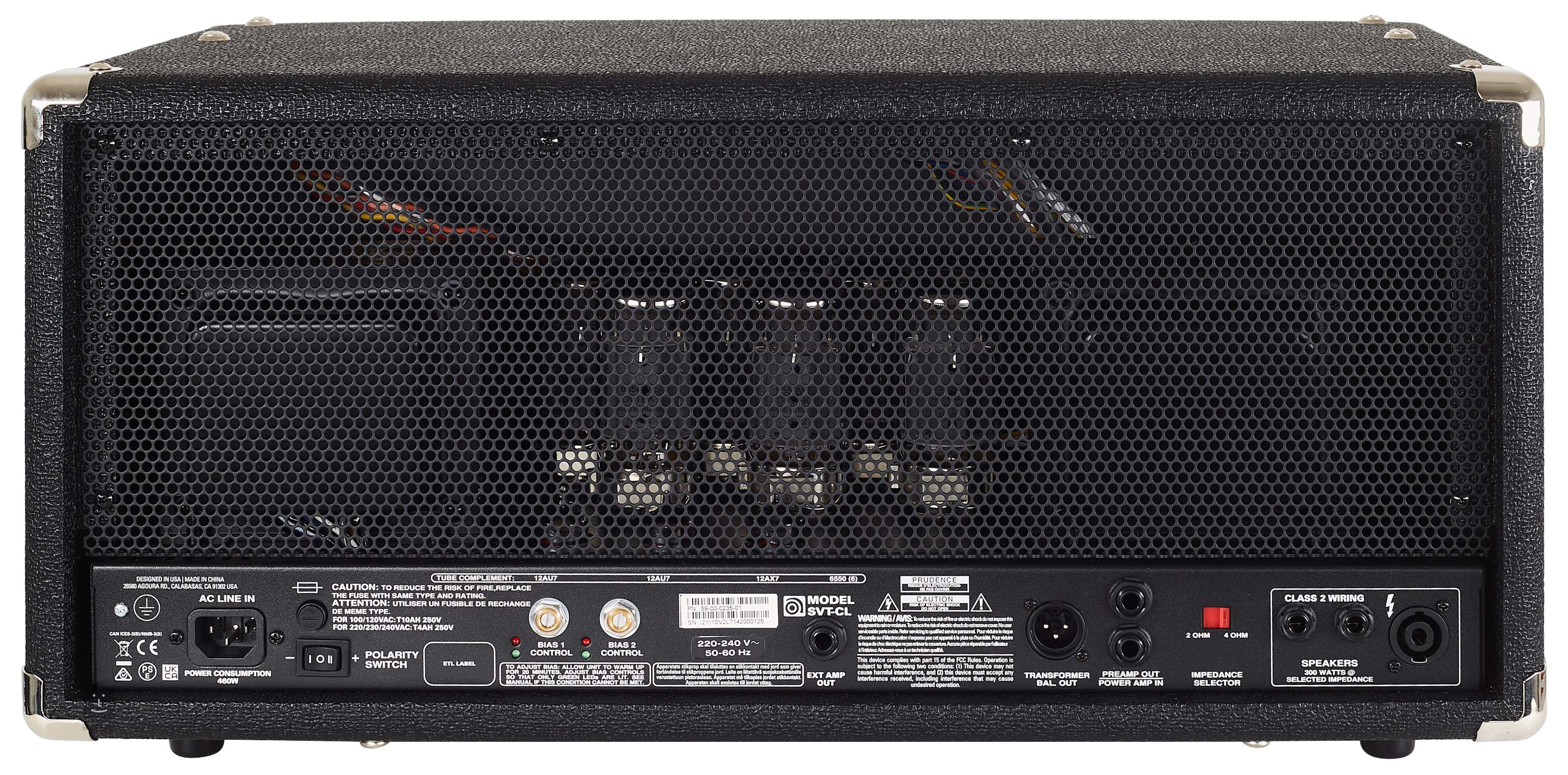 AMPEG SVT-CL Baskytarový lampový zesilovač | Kytary.cz