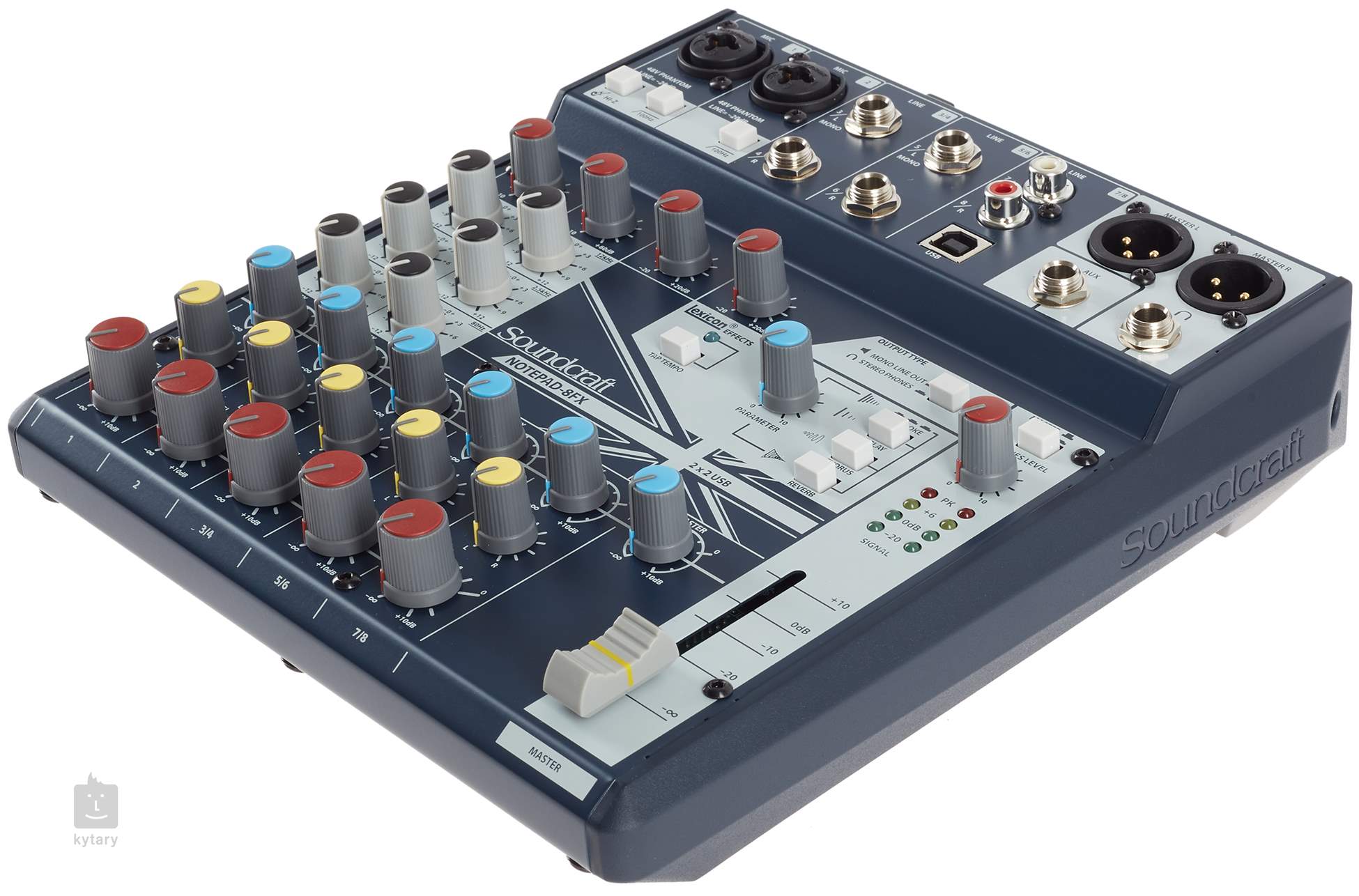 SOUNDCRAFT Notepad 8 FX Analogový mixážní pult