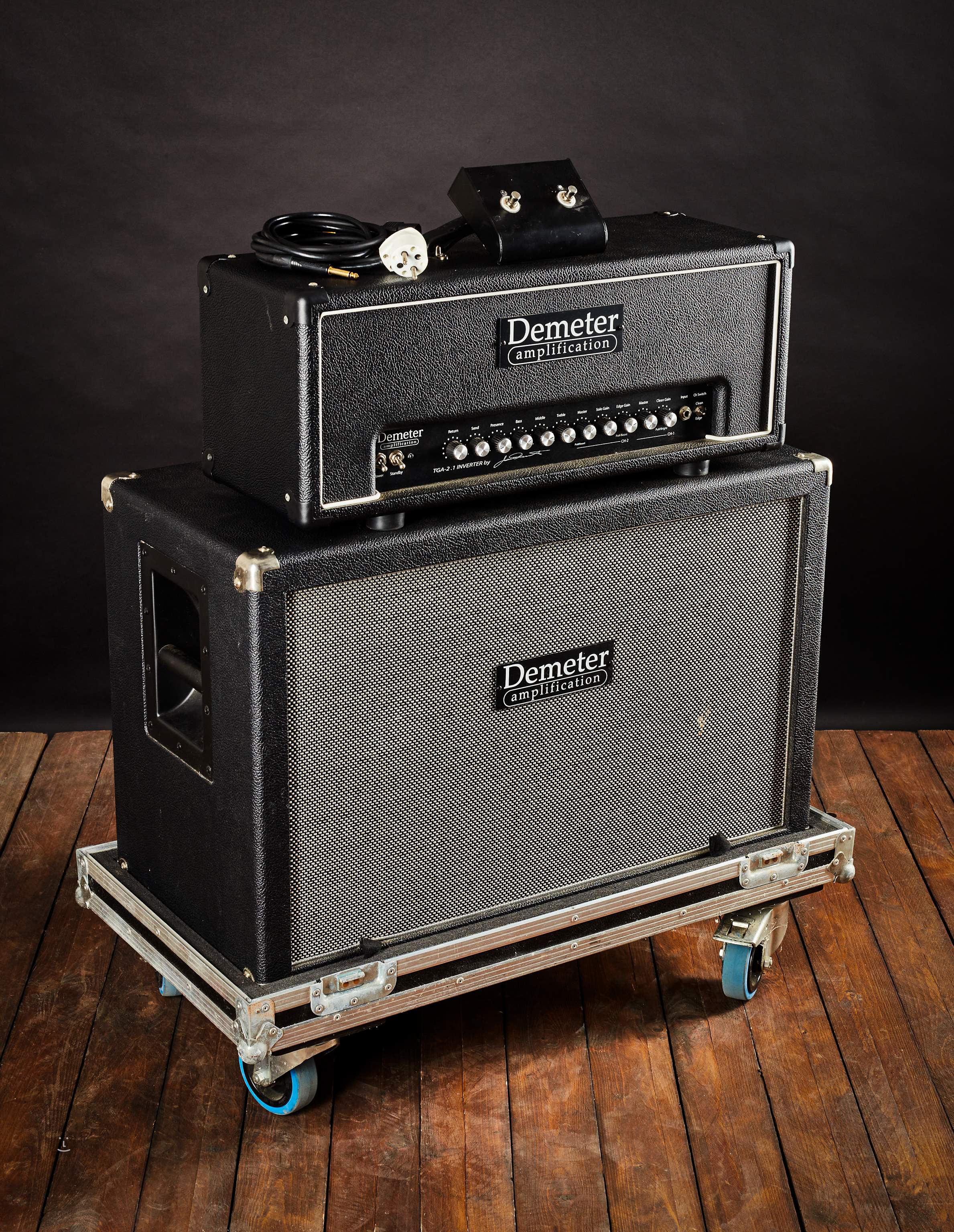 DEMETER TGA 2.1 Guitar Amplifier + 2x12" Cabinet Kytarový lampový ...