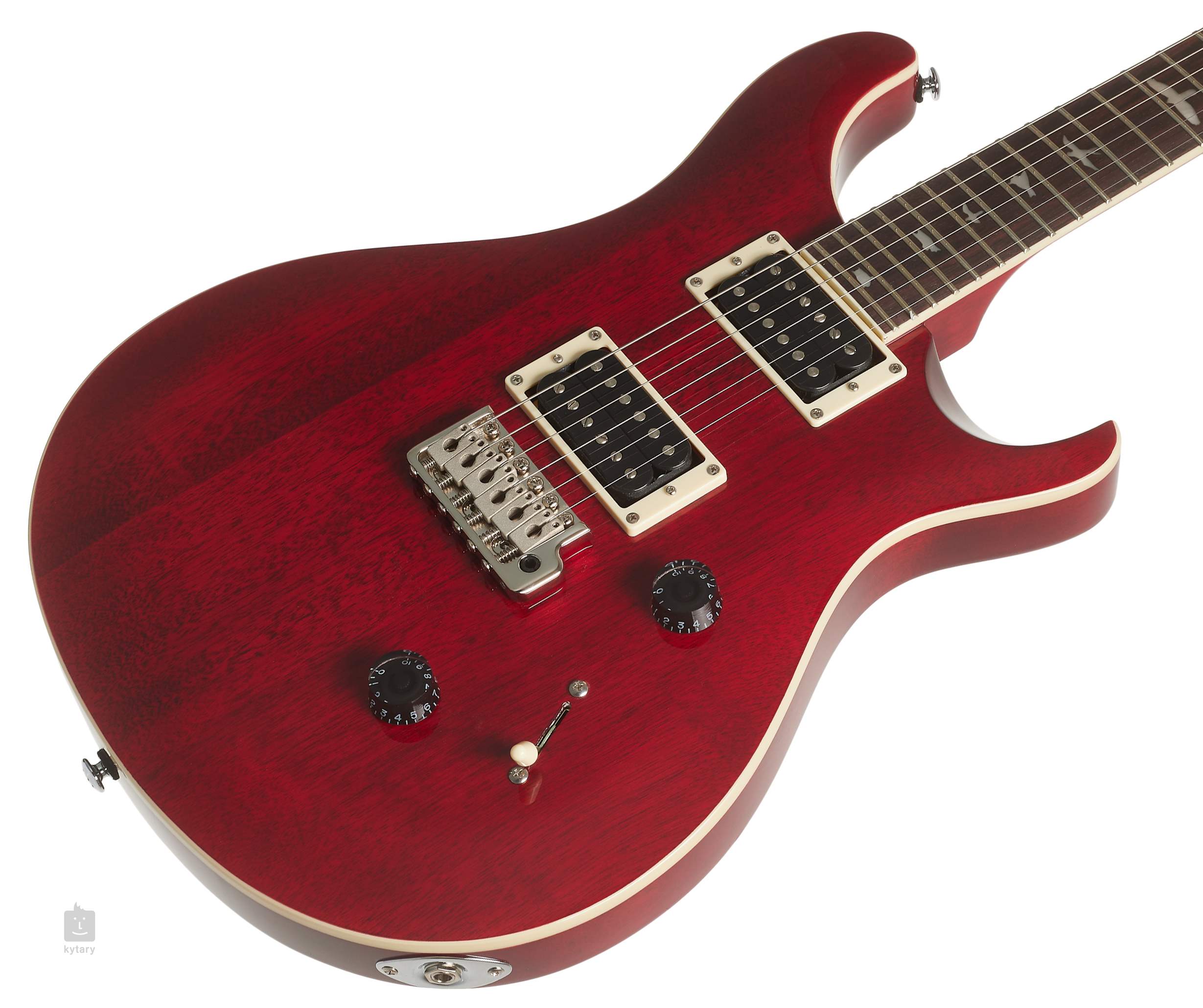 PRS SE Standard 24 Violin Top Carve Vintage Cherry Elektrická kytara ...