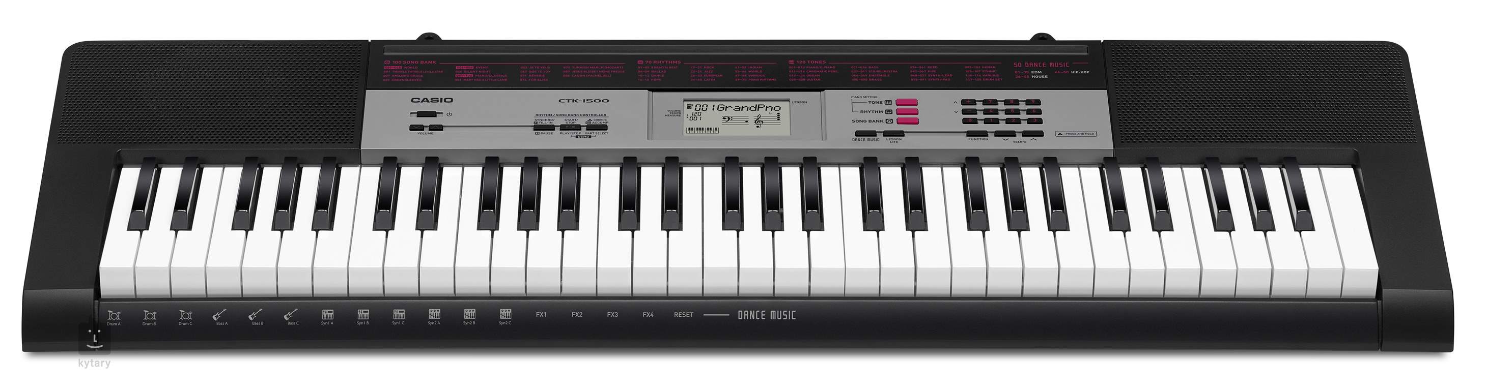 CASIO CTK-1500 Keyboard ohne Dynamik | Kytary.de