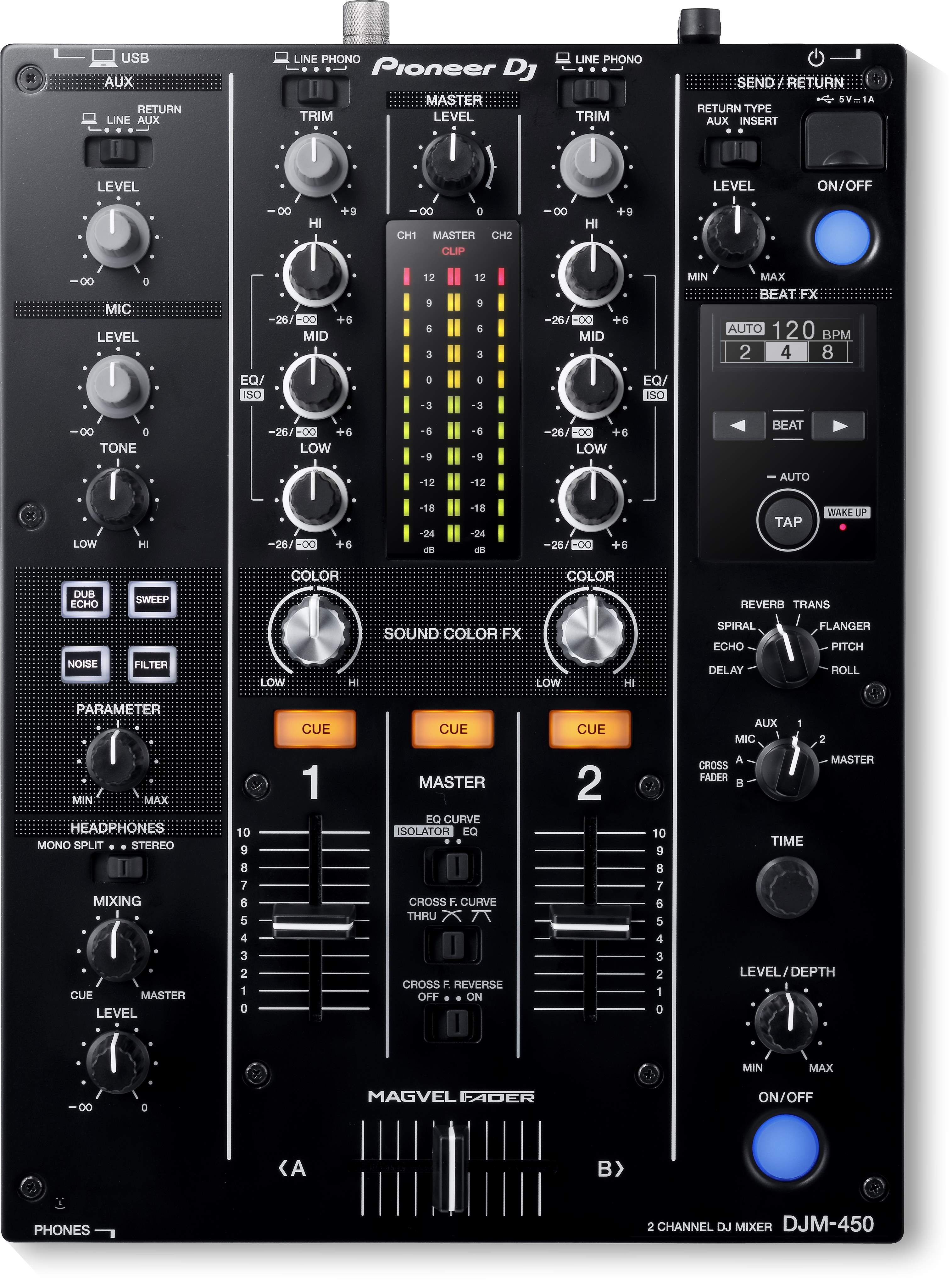 PIONEER DJ DJM-450 Digitales Mischpult | Kytary.de