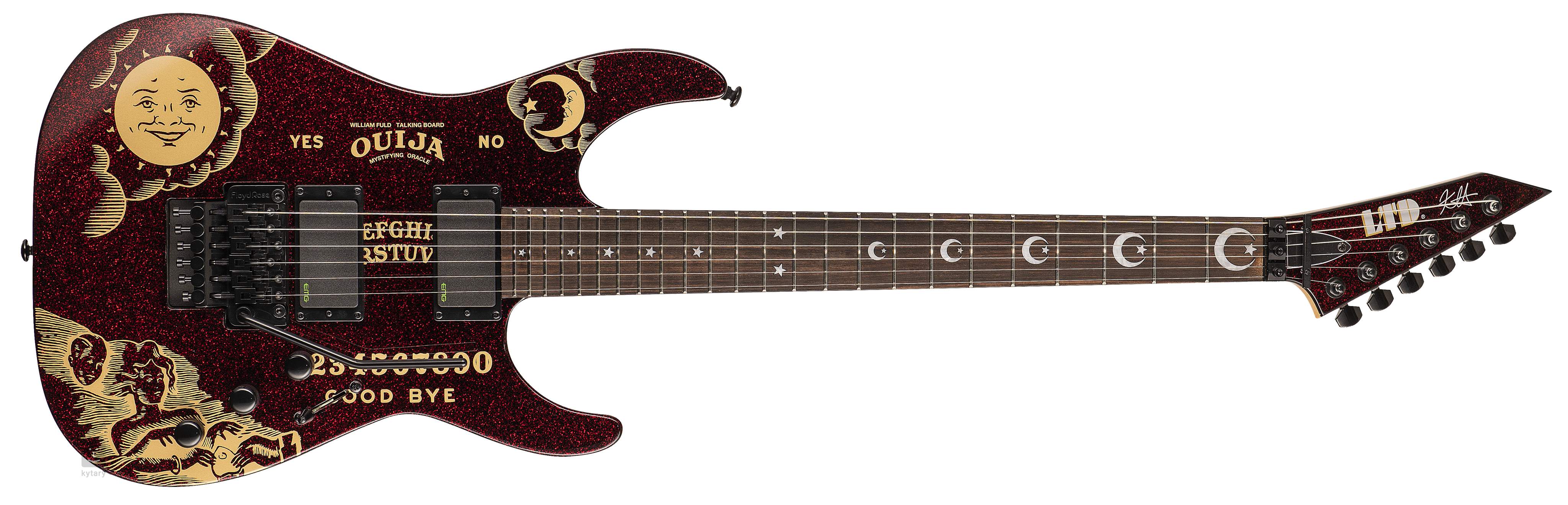 ESP LTD KH OUIJA Red Sparkle incl. Ouija Case E-Gitarre | Kytary.de