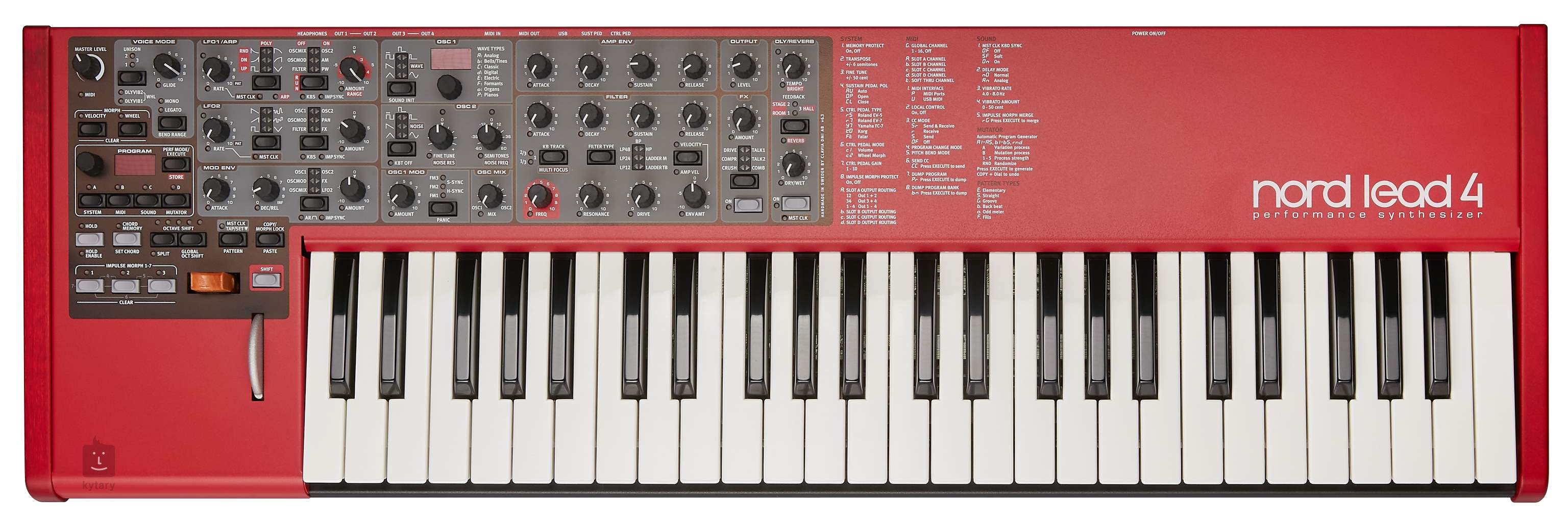 NORD LEAD 4 (ausgepackt) Virtueller Analog-Synthesizer