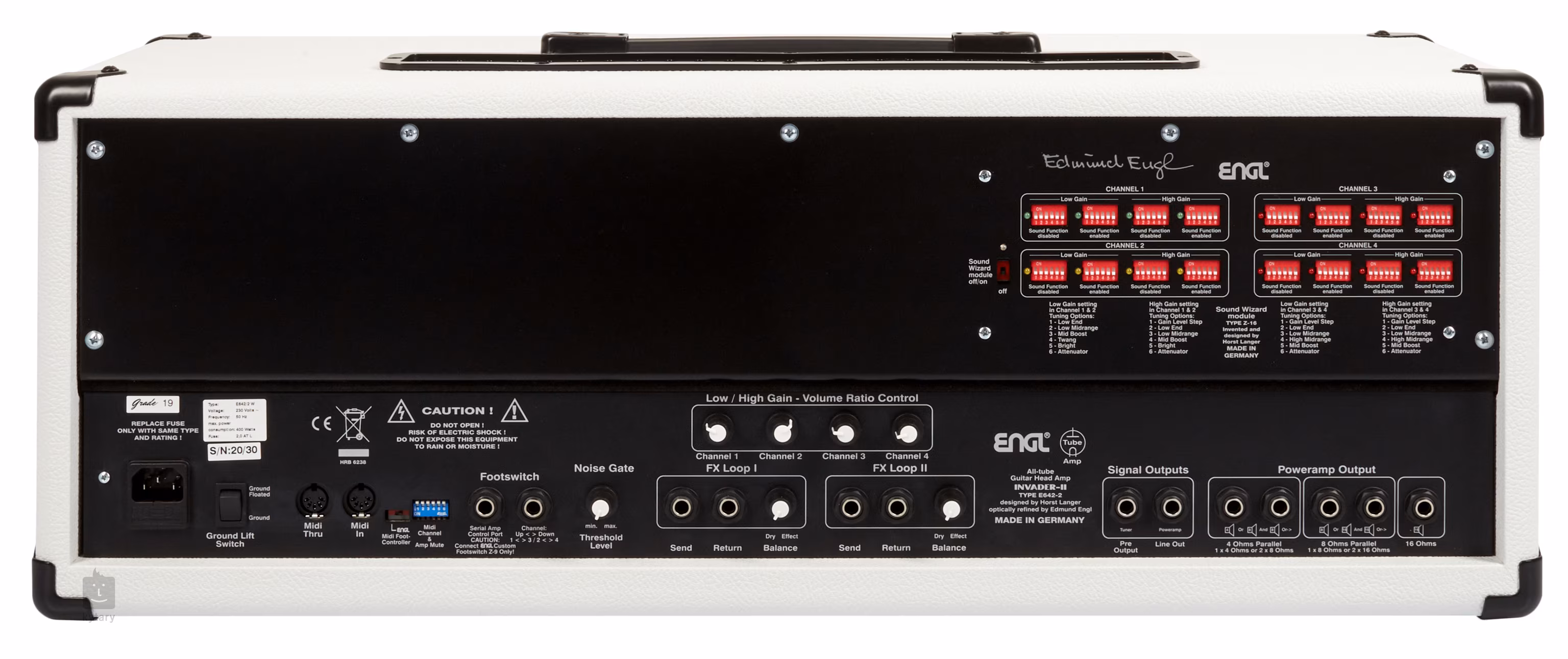 ENGL Invader 2 White Limited 30pcs Worldwide Gitarren-Röhrenverstärker ...